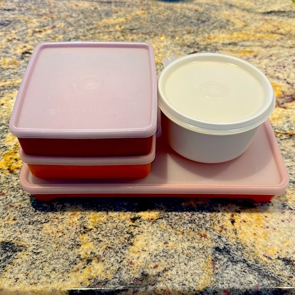 Tupperware | Kitchen | Set Of Four Vintage Tupperware Containers | Poshmark